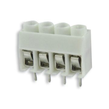 Terminal Block With 20mω Contact Resistance, Brass And Tin-plated Pin ...