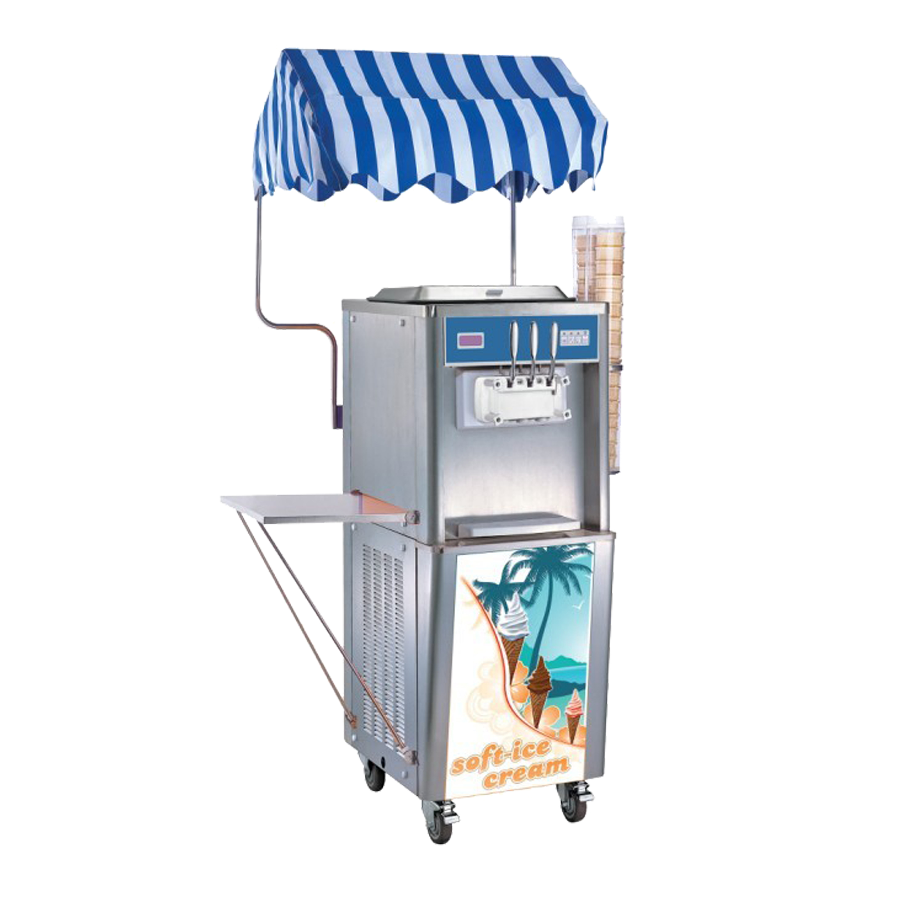 Design Classical Instant Ice Cream Machine, High Quality Design ...