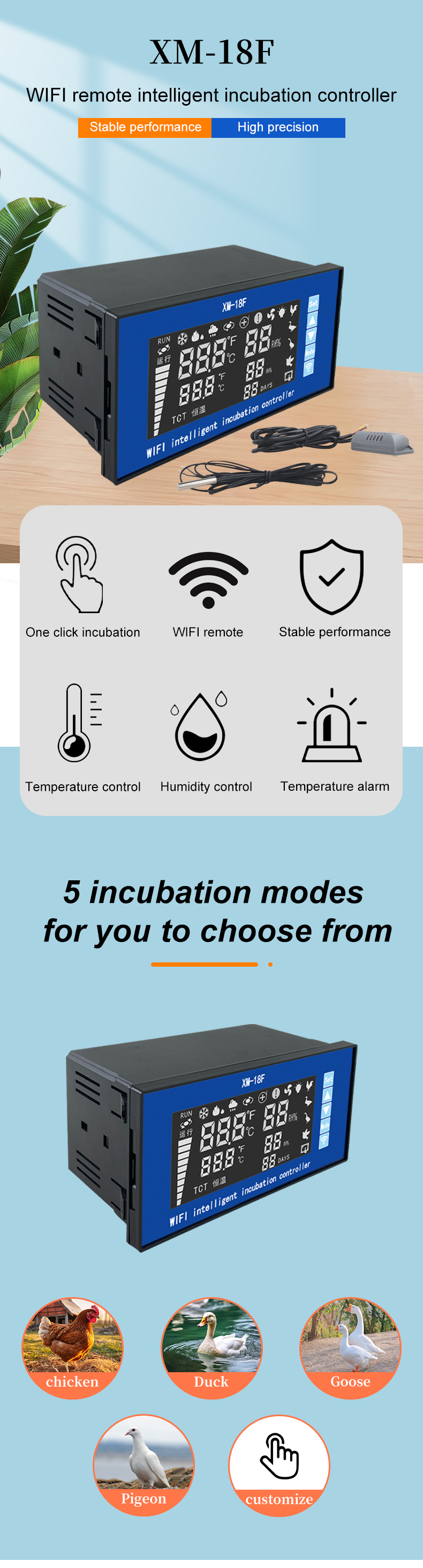 Xm-18f Digital Thermostat For Cold Storage Refrigerator, High Quality ...