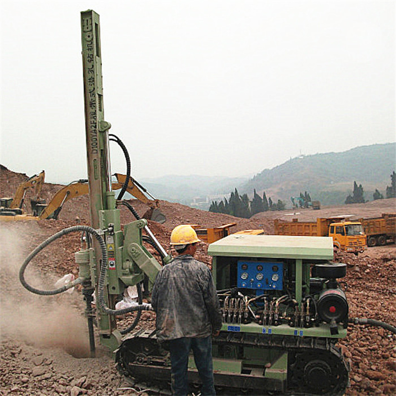 Hydrauilc Penumatic Mine Drilling Rig, High Quality Hydrauilc Penumatic ...