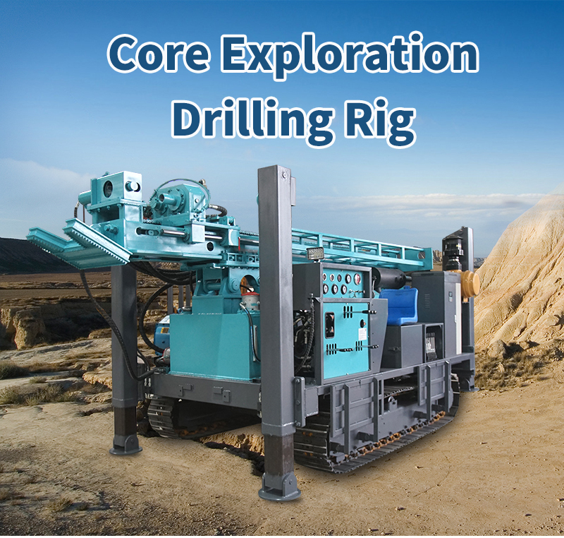 Geotechnical Borehole Drill Rigs For Soil Geological Exploration And ...
