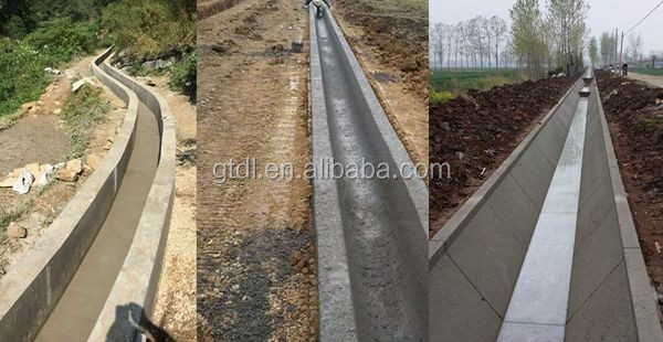 Rectangular Precast Concrete Culvert And U-shape Drain Mold: Design ...
