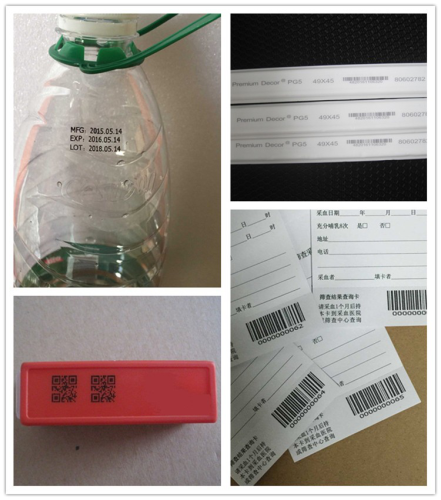 Barcode Inkjet Printer,plastic Tij Inkjet Color Barcode Label Printer ...
