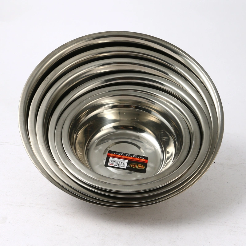 Stainless Steel Mixing Bowls Set Of 6 Different Sizes Bowls, High ...