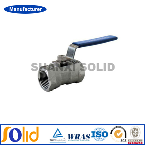 One Piece Screw Thread End Stainless Steel Ball Valve, High Quality One ...