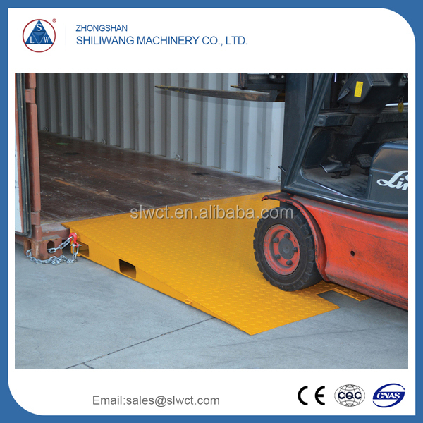 Steel Forklift Shipping Container Loading Ramp 6000kg, High Quality ...