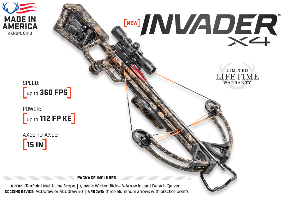 Tenpoint - ผู้บุกเบิก X4 Crossbow คุณภาพสูง Tenpoint - ผู้บุกเบิก X4 ...
