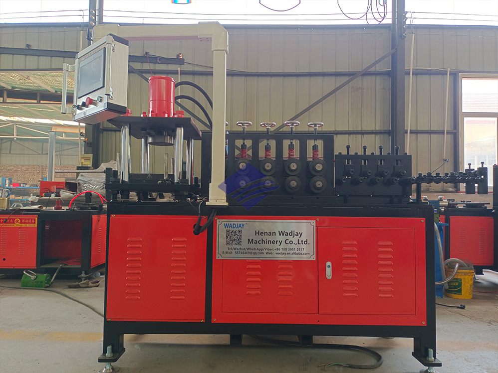 Cnc Flat Bar Bending Machine With Hole Press, High Quality Cnc Flat Bar ...