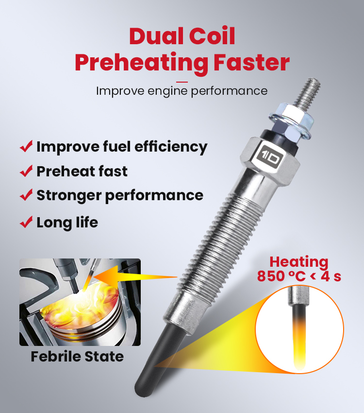 เครื่องยนต์ดีเซลเรืองแสงปลั๊ก Cp-07 สำหรับมิตซูบิชิ 4d56 คุณภาพสูง ...