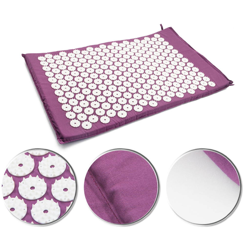 Cotton Back Pain Therapy Acupressure Mat, High Quality Cotton Back Pain ...