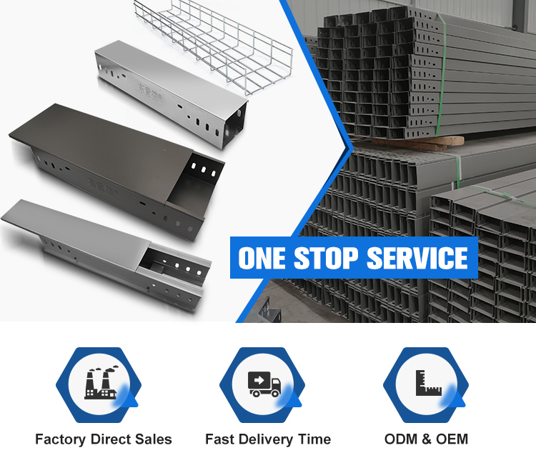 Hdg Coating Perforated Galvanized Aluminium Profile Cable Tray Ladder ...