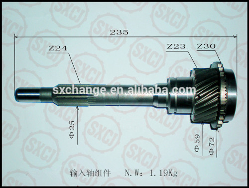 Main Shaft,first Shaft ,input Shaft For Isuzu Pick-up 8-94435160-2 ...