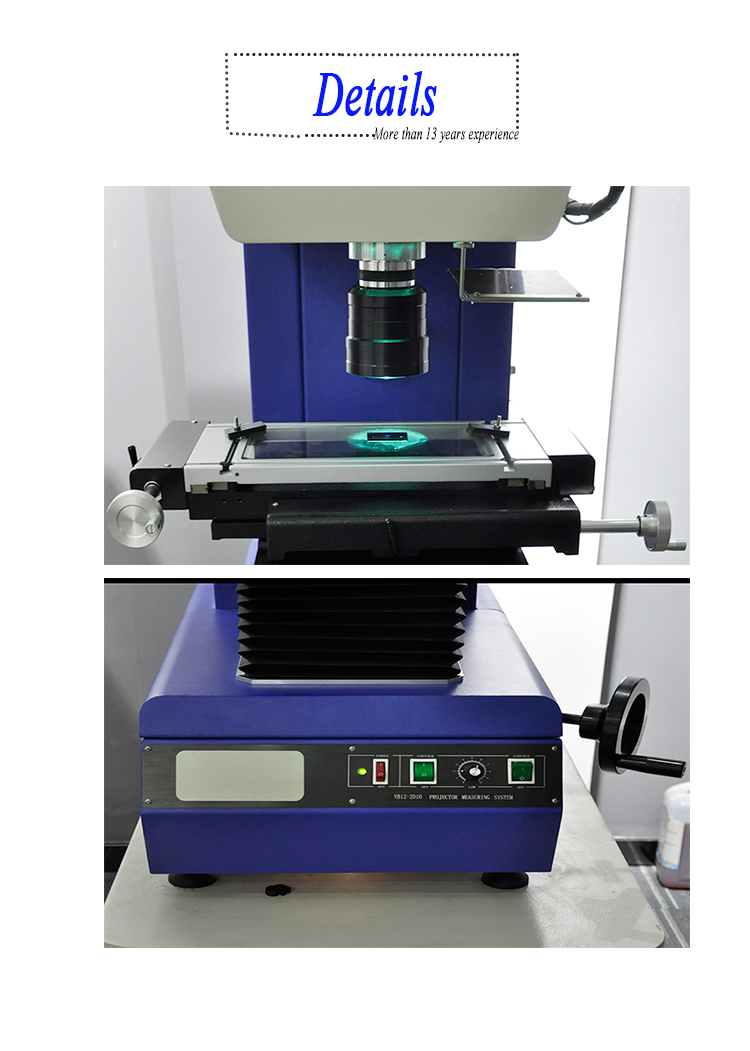 Vertical Optical Profile Projector With 300mm Screen, High Quality ...