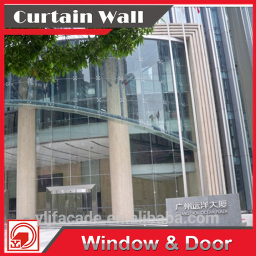 Aluminim Point Fixing Curtain Wall Spider System, High Quality Aluminim ...