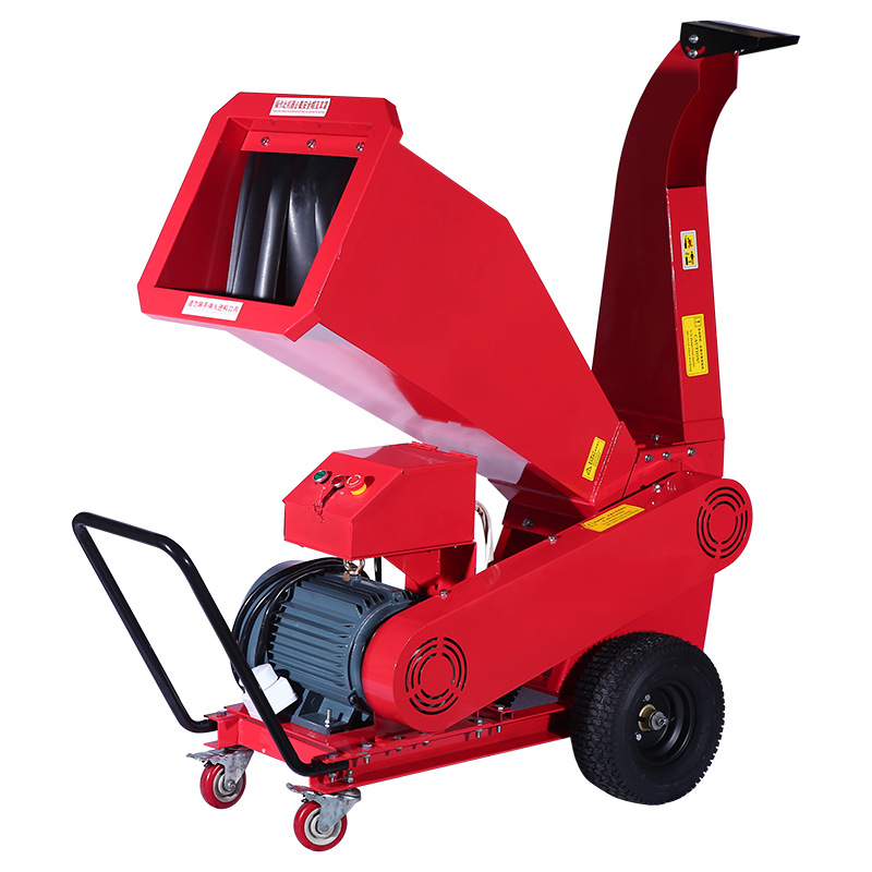 Hand-push 4 Inch Mini 230v Mulcher Wood Chipper Crusher Machine ...