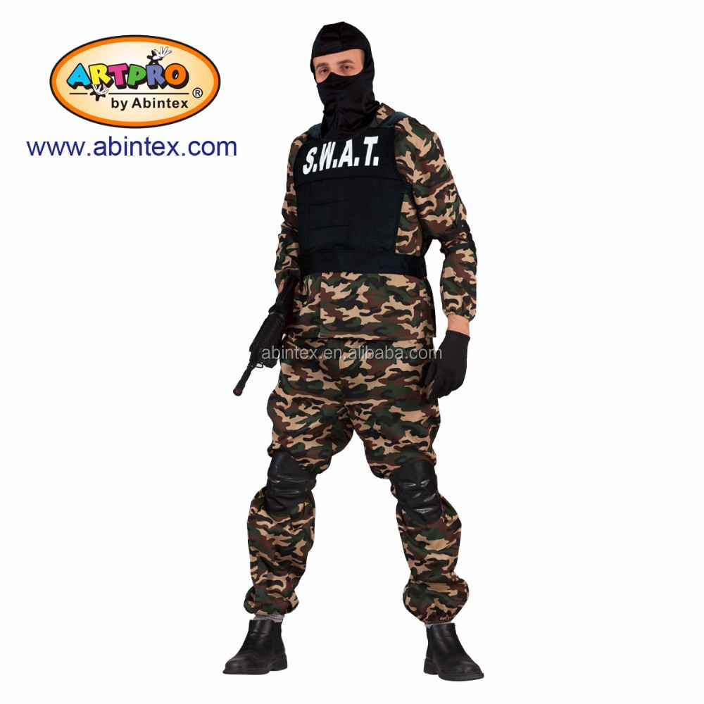 Artpro Swat Man Costume By Abintex For Men's Party Outfit (06-303 ...