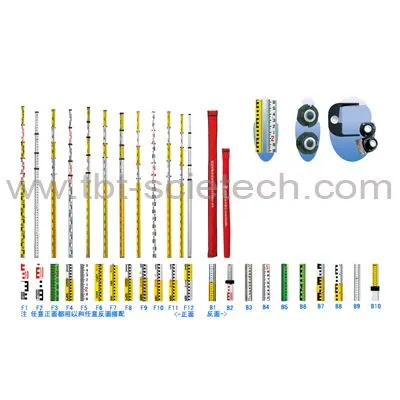 Telescopic Levelling Staff Technical Data -double Sided Graduation ...