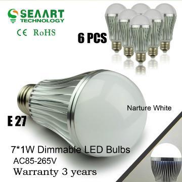 7w Bulb Light Led Illuminate Your Life Seaart 7w Bulb Light Led E27 ...