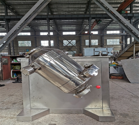 Pharmaceutical Chemical Food 3d Rotating Drum Powder Mixer, High ...