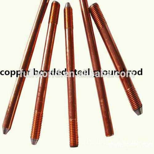 Solid Copper Clad Earth Rod, High Quality Solid Copper Clad Earth Rod ...