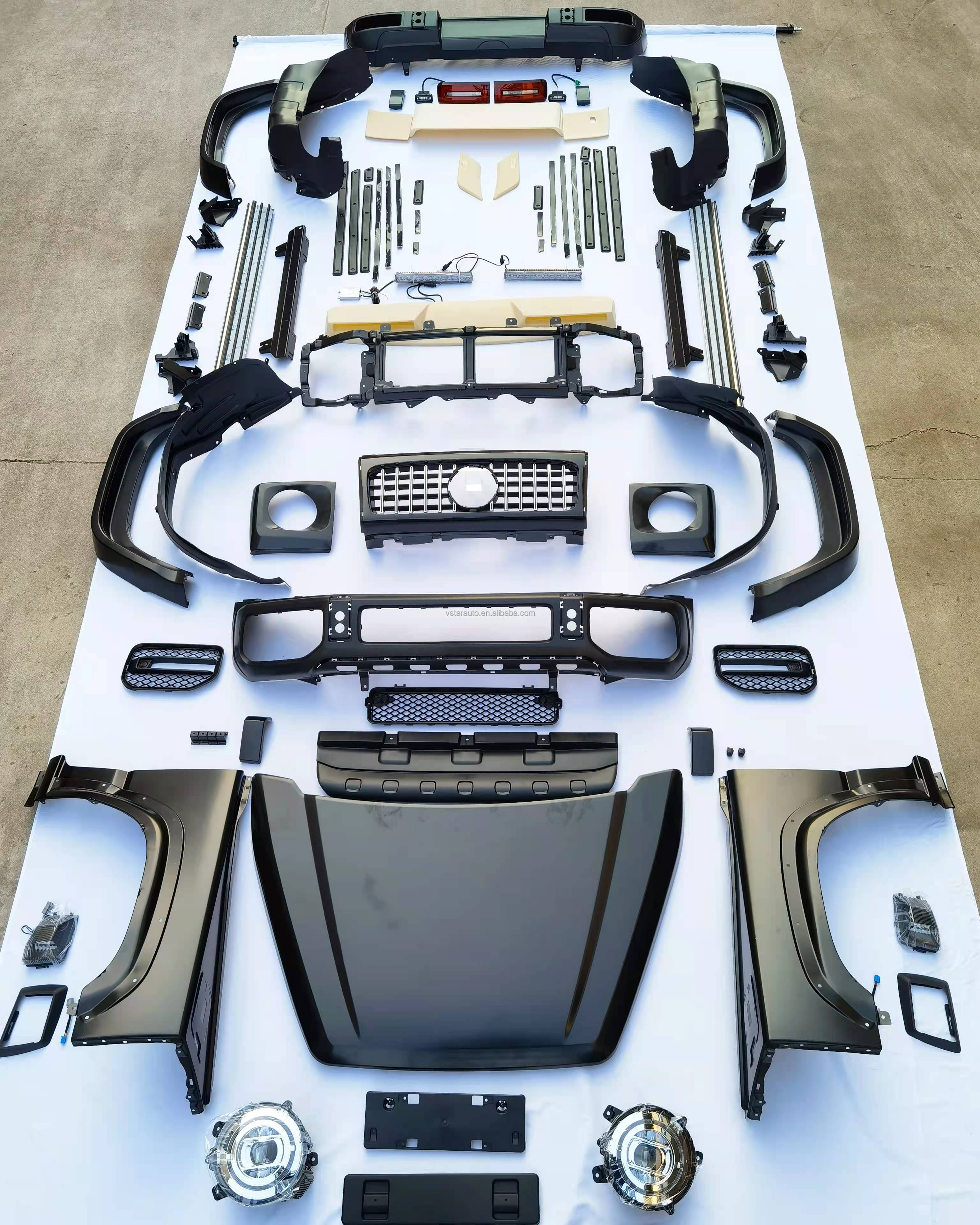 G63 Style Body Kit And Bumper Upgrade For New Suzuki Jimny By Vstar ...