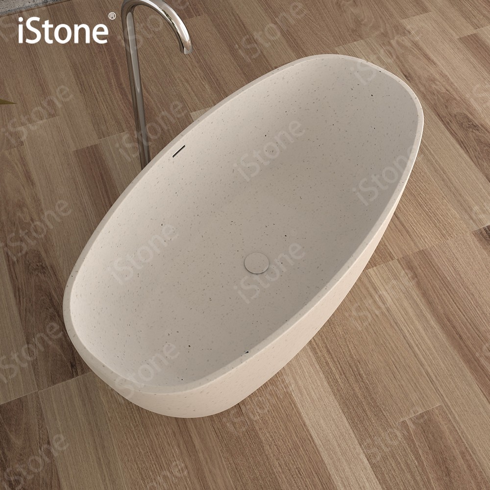 Foshan Istone Composite Stone Bathtub - Italian Design Wd65126, High ...