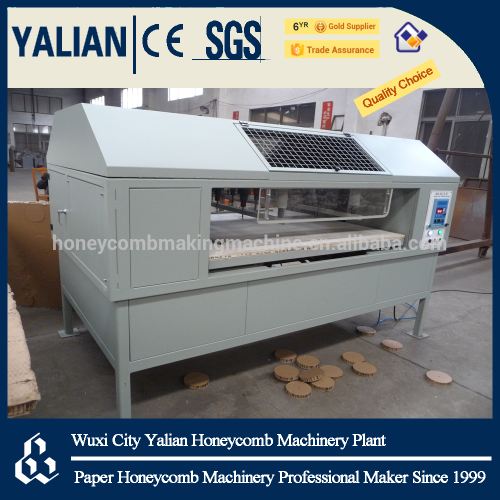 Honeycomb Cardboard Punching Machine/honeycomb Board Round Hole Making ...