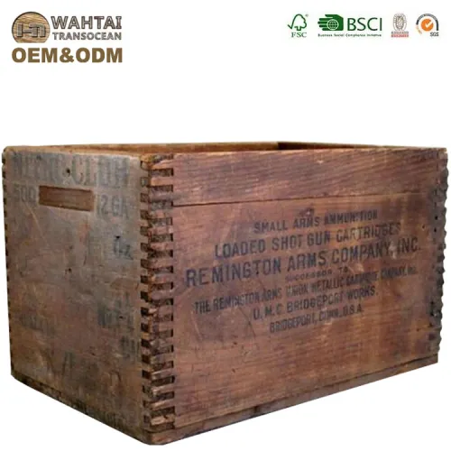 Personalised Rustic Wooden Storage Crate, High Quality Personalised ...