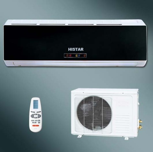 Wall Split Air Conditioner( 9000-36000btu )black Mirror Panel, High ...
