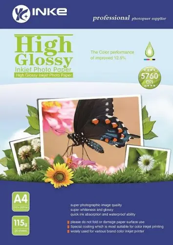 115g High Glossy Photo Paper, High Quality 115g High Glossy Photo Paper ...
