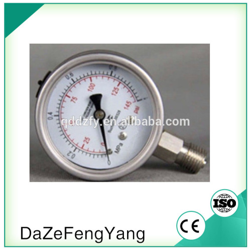 Ss Normal Manometer Types For Natural Gas, High Quality Ss Normal ...