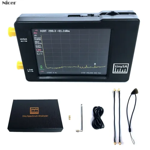 Professional Tiny Spectrum Analyzer 2.8 Inch Touching Display Screen ...