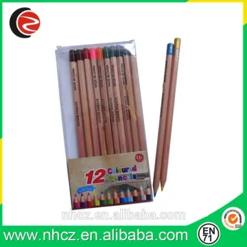 12 Wood Color Pencil In Pvc Box, High Quality 12 Wood Color Pencil In ...