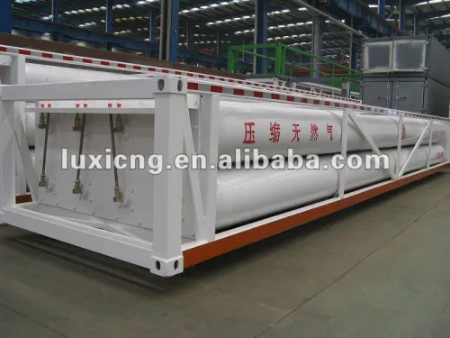 Cng Tube Bundle Container/10-tube Bundle Container, High Quality Cng ...