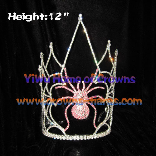 12inch Halloween Spider Pageant Crowns, High Quality 12inch Halloween ...