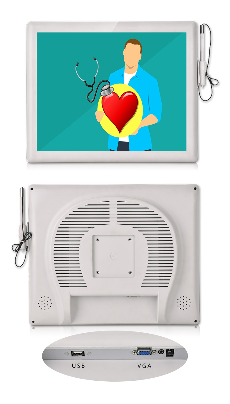 17'' Medical Lcd Monitor With Resistive Touchscreen, High Quality 17 ...