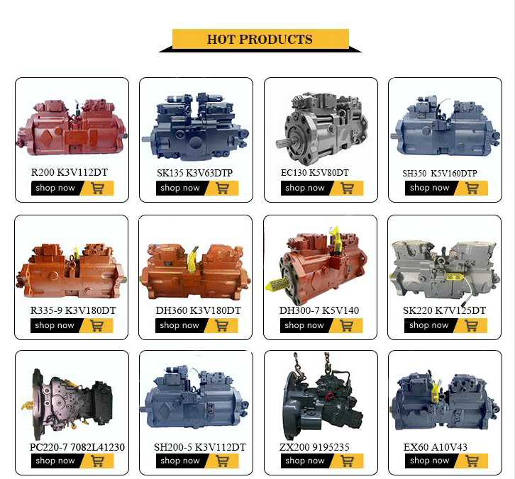 K3v Series Hydraulic Gear Pumps: K3v140 And K3v180dt, High Quality K3v ...