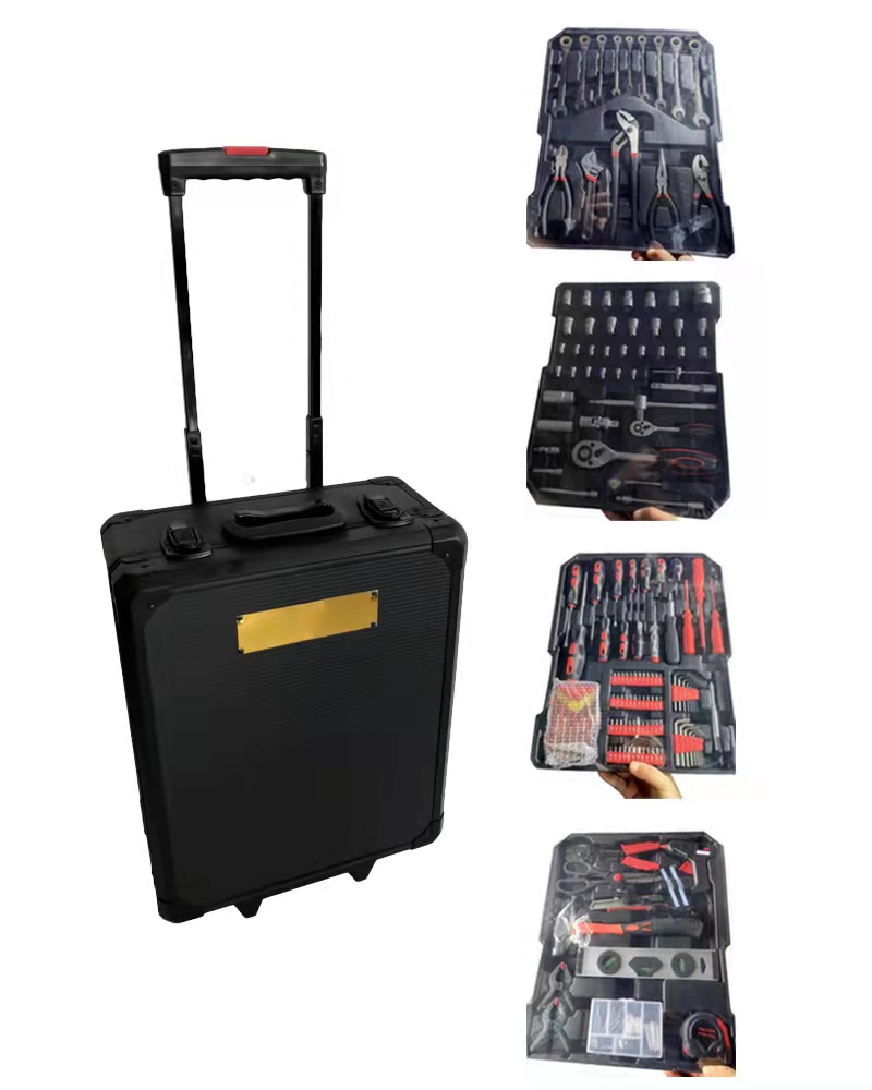 399pcs Professional Aluminium Trolley Case Hand Tool Kits, High Quality ...