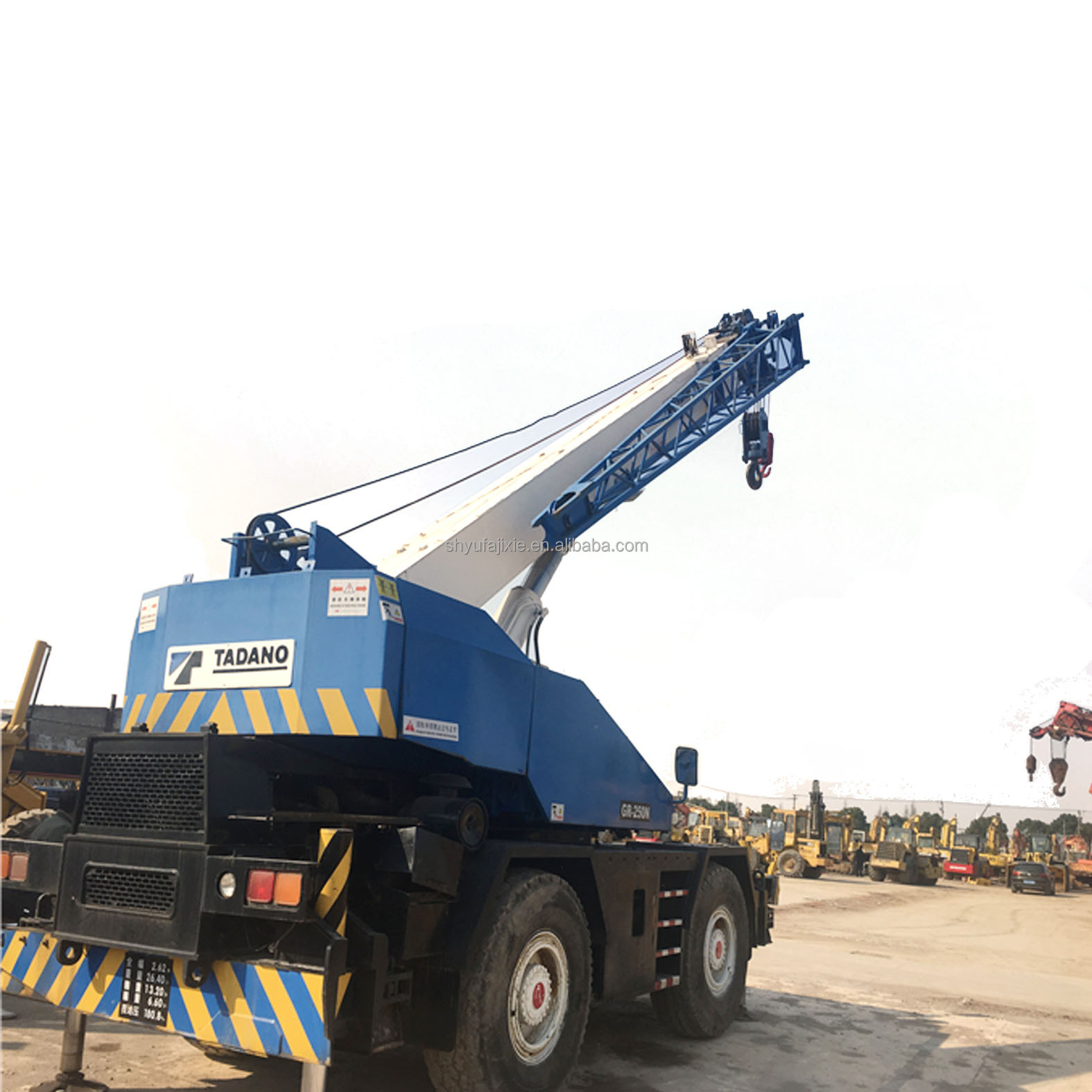Original Japan Used Tadano Gr-250n 25 Ton Wheel Crane: Good Condition ...