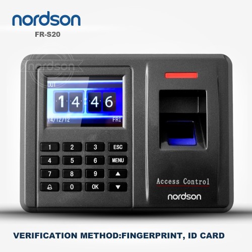 Network Biometric Access Control And Time Attendance Fr S20, High ...