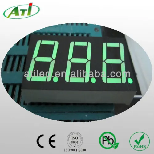 0.28 Inch Super Red Three Digit 7 Segment Led Display, 3 Digit Led ...