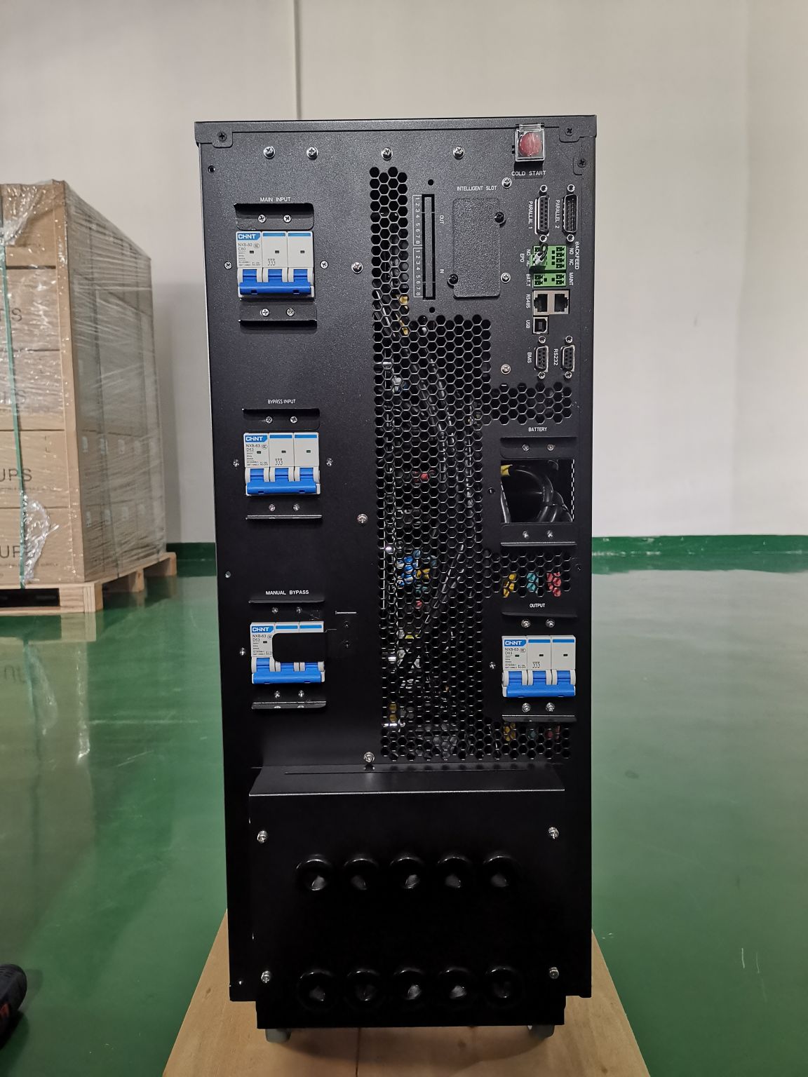 UN33040KL--Three-phase High Frequency Tower online UPS 10-60KVA