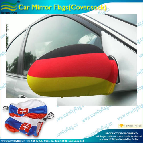 Black Red Yellow Flags Car Wing Mirror Cover Flag, High Quality Black ...