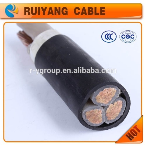 Low Voltage Copper Cores Xlpe/pvc Insulated Pvc Sheathed Power Cable-yjv 1kv 3*70, High Quality ...