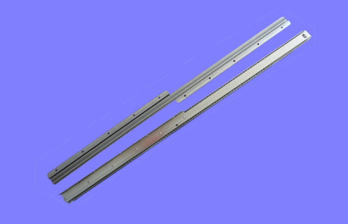 47mm Heavy Duty Double Extension Drawer Slide / Metal Table Slides ...