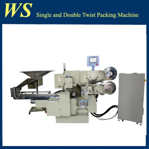 Double Twist Chocolate Wafer Biscuit Packing Machine, High Quality ...