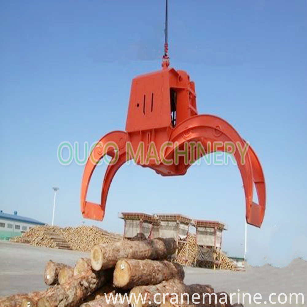 Wood Grabbing Electro-Hydraulic Grab Bucket China Manufacturer