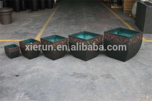 Tapered Square Angle Architectural Planters,exterior Planters,pots And ...