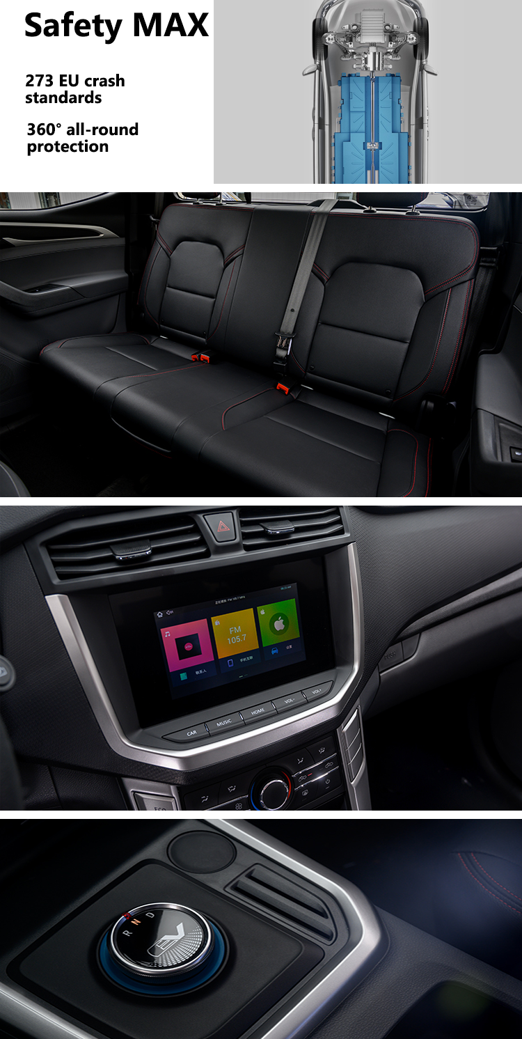 Saic Maxus T90 Ev: New Energy Electric Pickup Truck, High Quality Saic ...