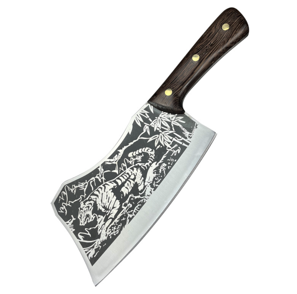 Stainless Steel Heavy Duty Bone Cleaver Knife For Butchery, High ...